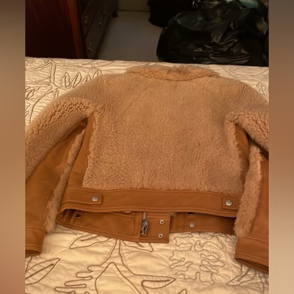 Coach | Jackets & Coats | Coach Leather And Fur Jacket | Poshmark